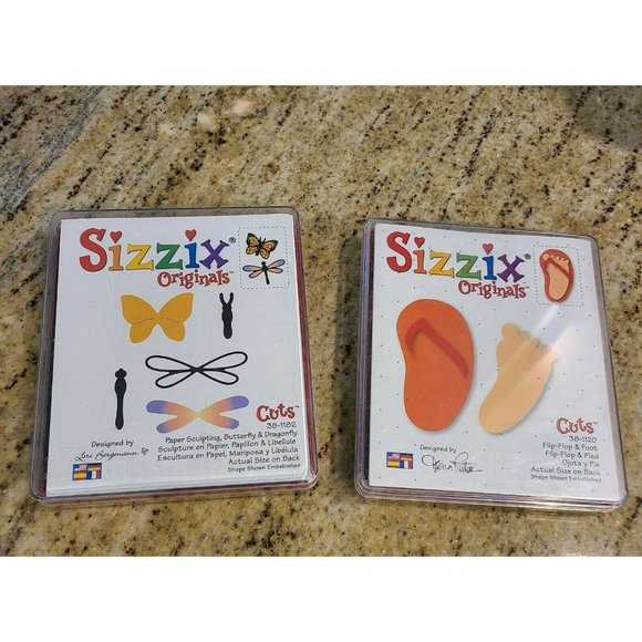 Sizzix | Other | 2sizzix Originals Cuts Paper Sculpting Butterfly ...